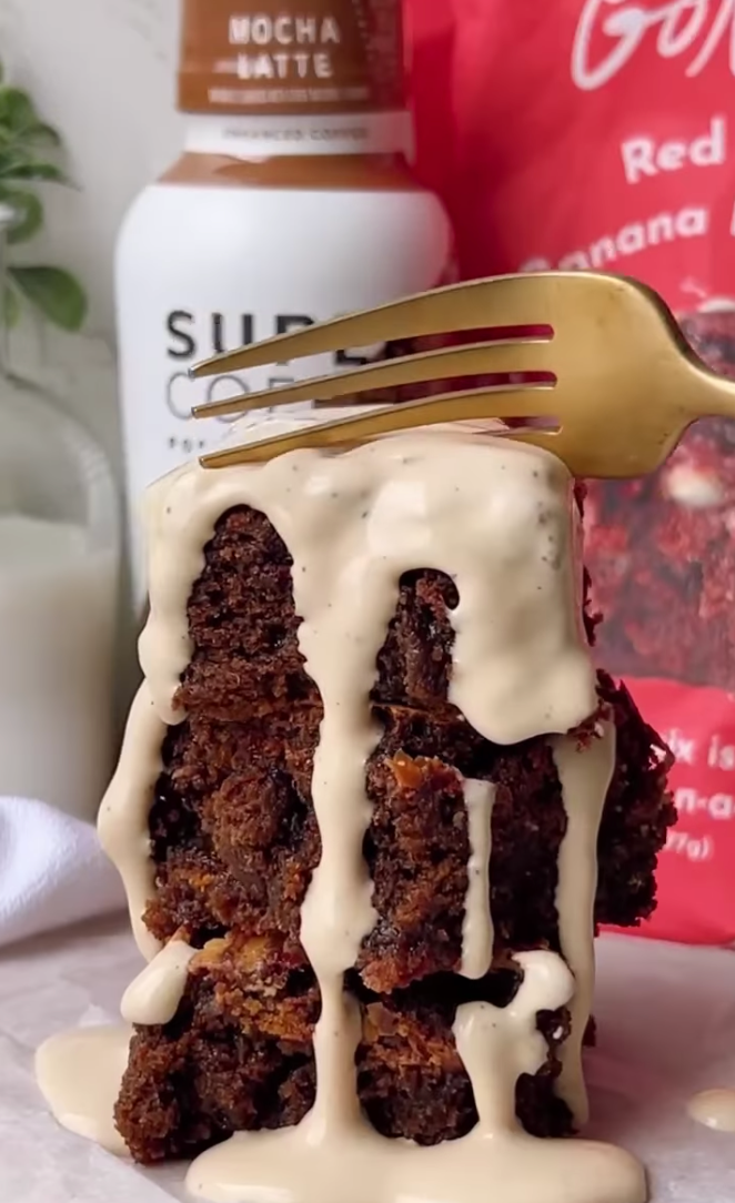 MOCHA RED VELVET BANANA BREAD BROWNIES – GoNanas