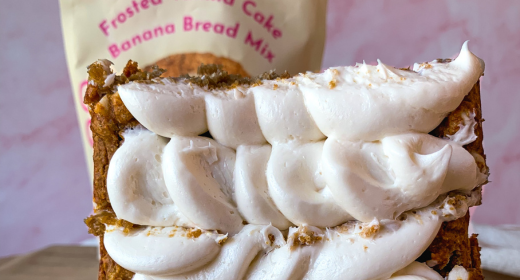 Frosted Vanilla Cake Protein Banana Bread Mix (4-pack) – GoNanas