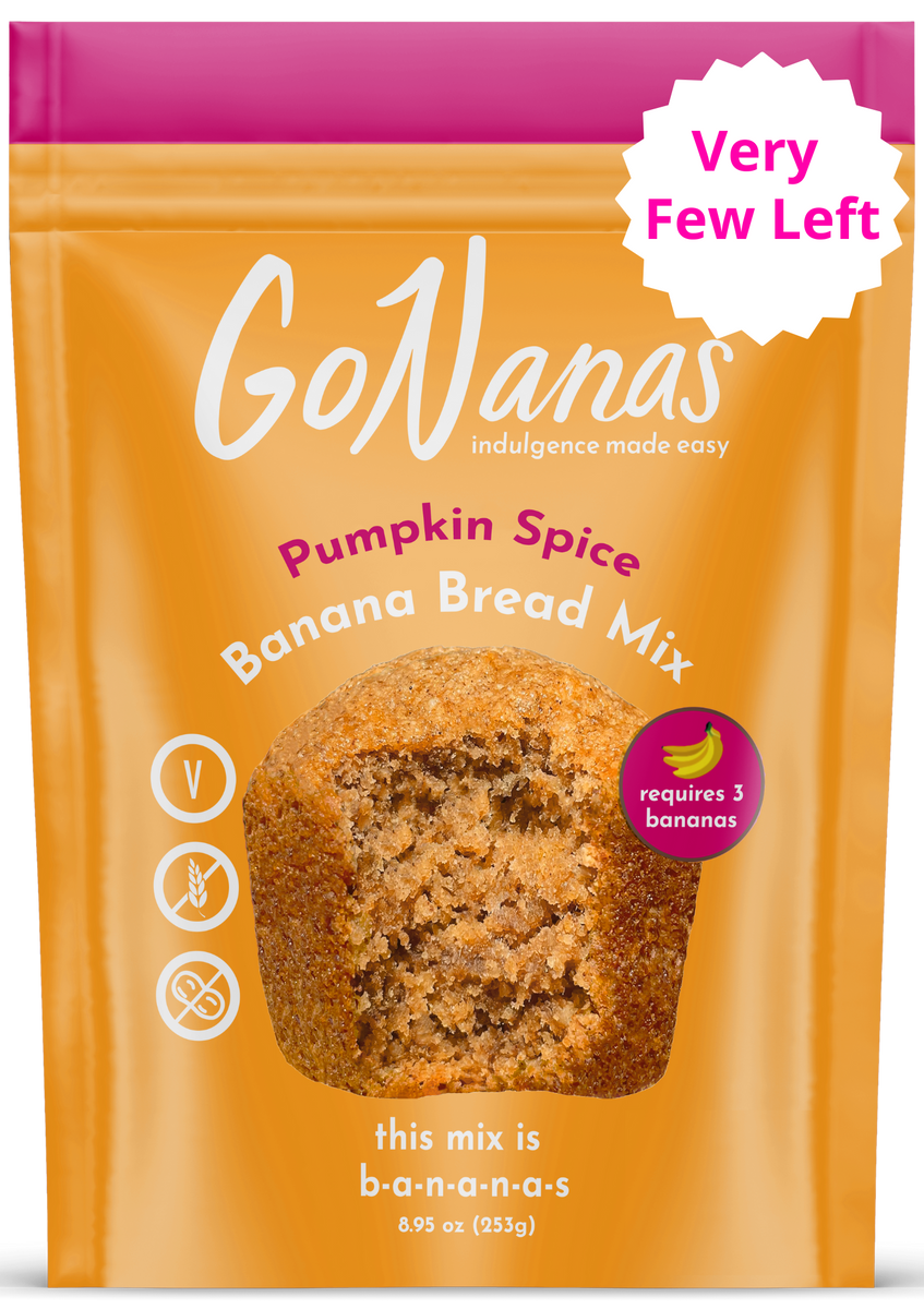 Pumpkin Spice Banana Bread Mix | Go Nanas – GoNanas