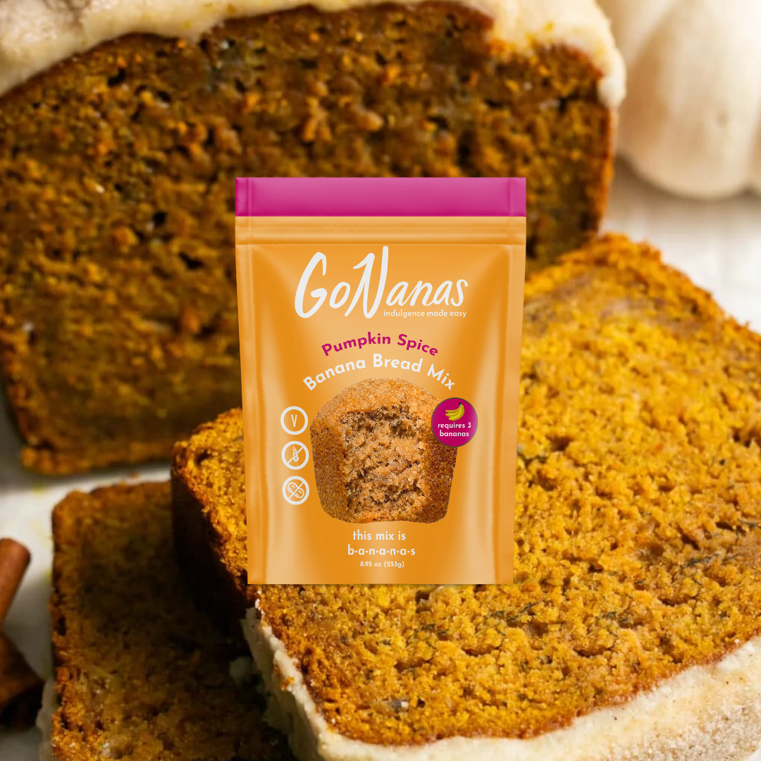 Pumpkin Spice Banana Bread Mix | Go Nanas – GoNanas