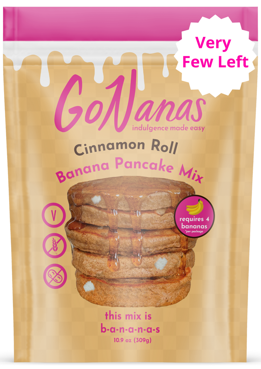Cinnamon Roll Banana Pancake Mix (6-pack) – GoNanas