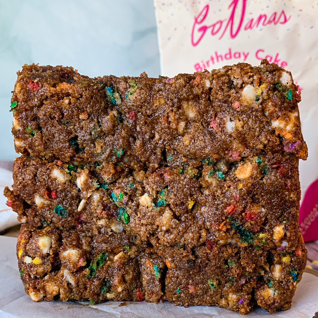 Birthday Cake Banana Bread Mix (6-pack) – GoNanas